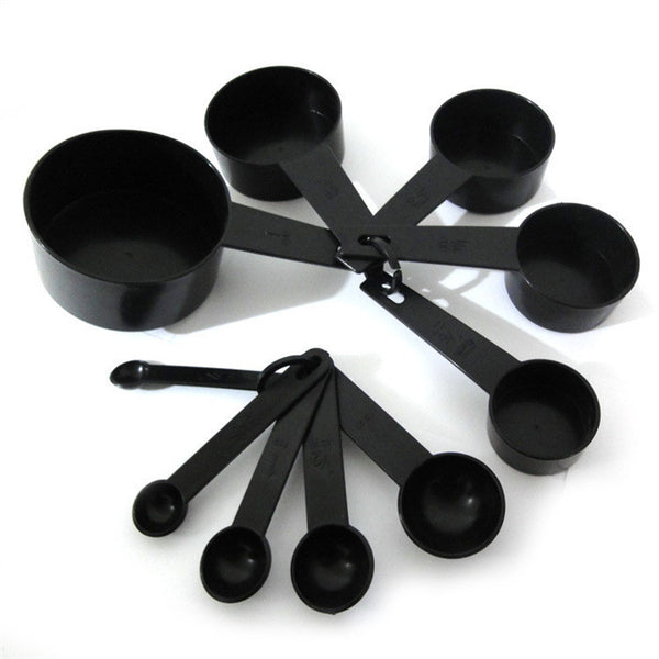 Black Plastic Measuring Cups – Foodie Gear Galore